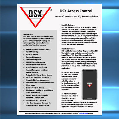 DSX Access Systems, Inc.